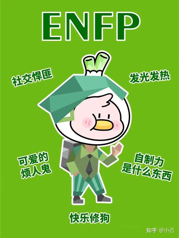 Enfp型人格适合什么职业 知乎