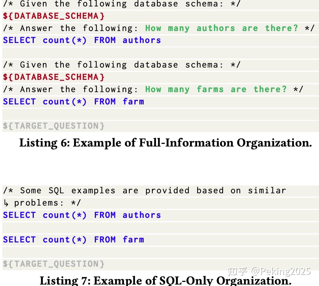 DAIL-SQL笔记 - 知乎