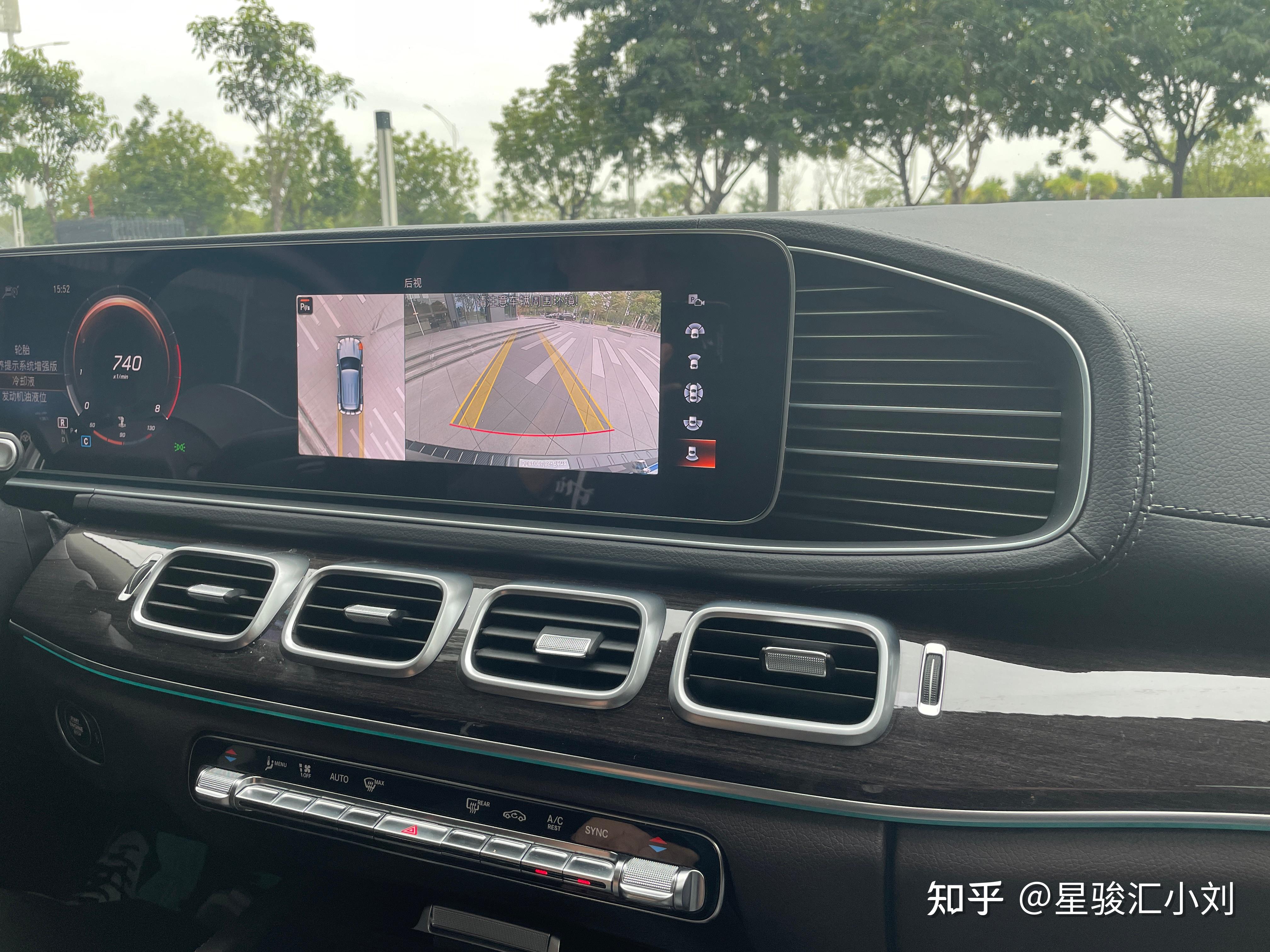 梅赛德斯-奔驰GLE加装360全景影像施工完成测试 - 知乎