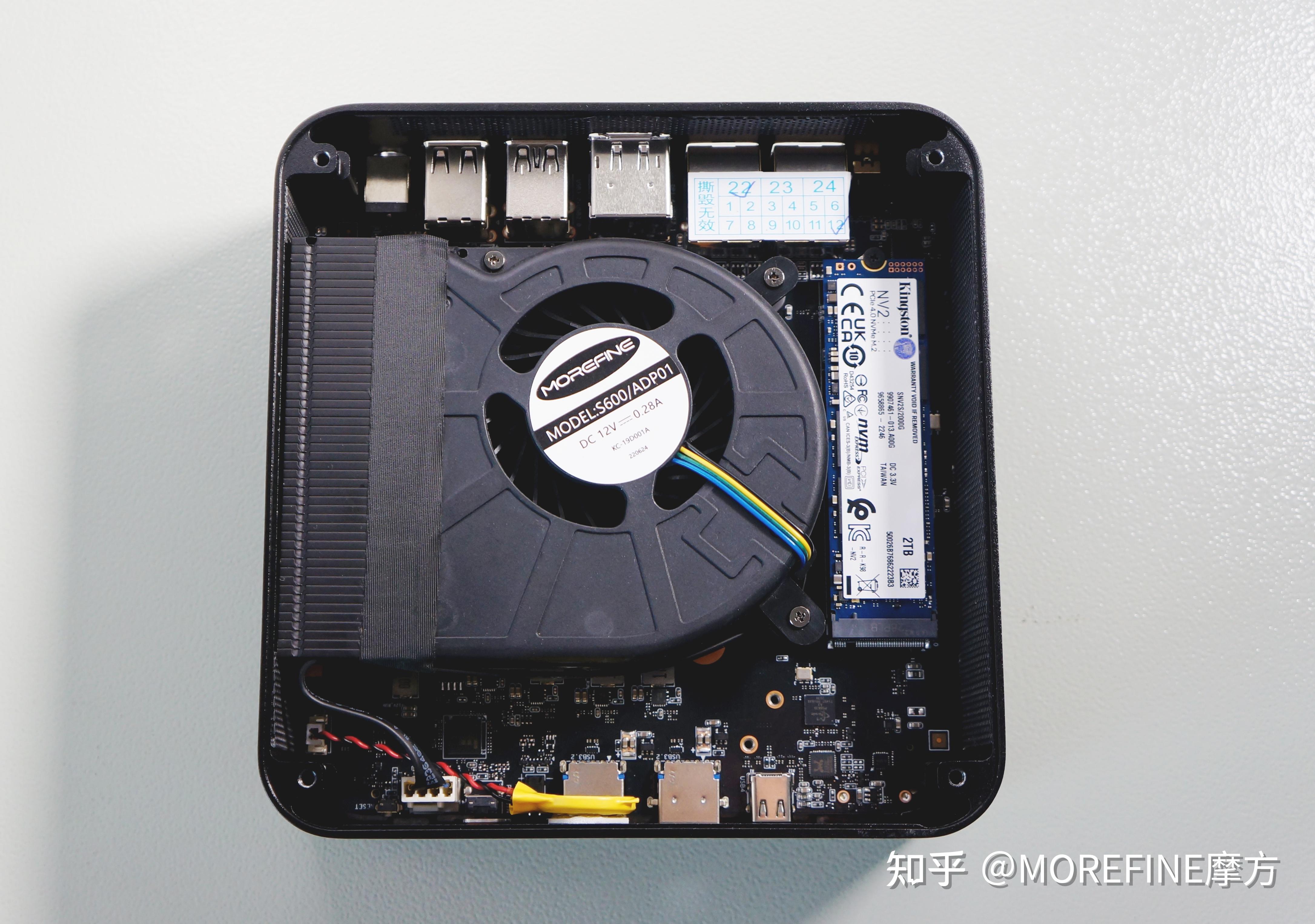 晒晒接口全面的6900HX迷你主机MOREFINE M600，并升级3TB PCIe4固态，轻松ALL IN ONE - 知乎