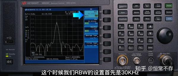 射频测试-频谱分析仪（五）RBW设置 - 知乎