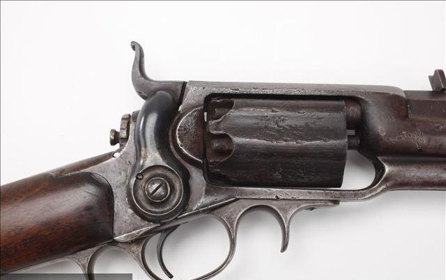 枪械史上第一款列装军队的转轮步枪——柯尔特M1855式转轮步枪 - 知乎