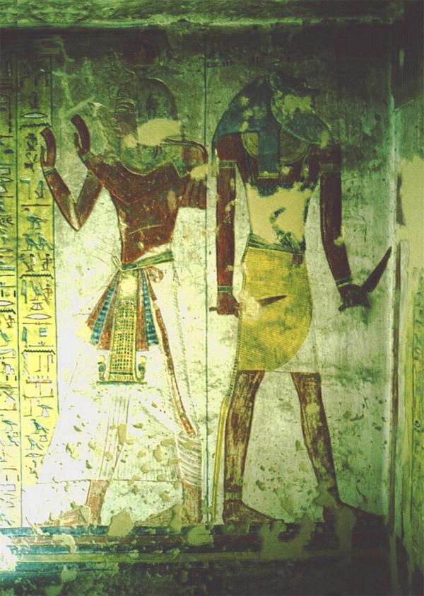 埃及-帝王谷-法老墓(女法老Twosret与Setnakhte双墓)彩绘壁画【100多幅图】 - 知乎