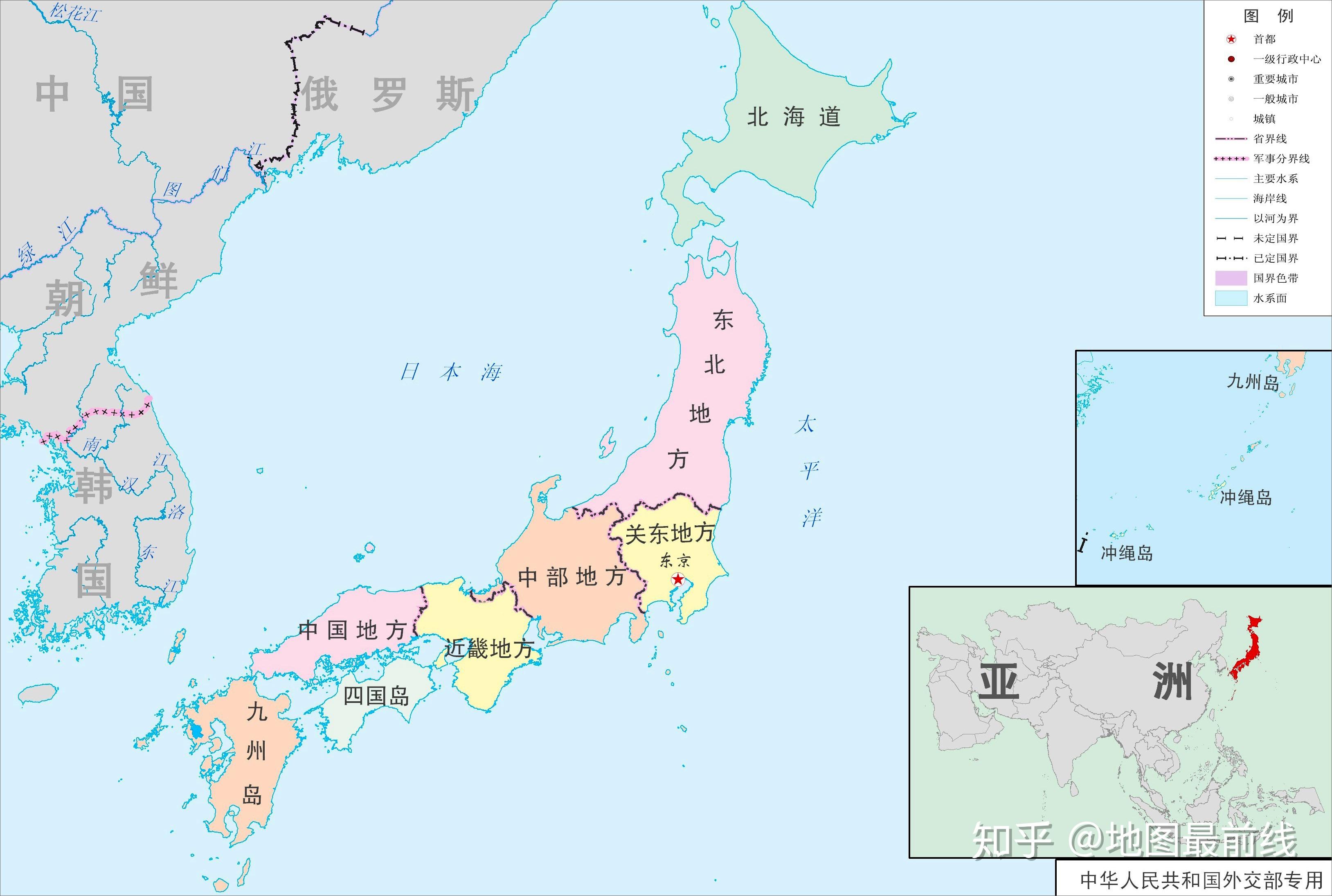外交部专用各国一级行政区地图 - 知乎