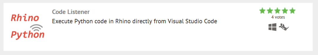 「BBT」GHPython 的新型 VSCode 开发方式 — Rhino-stubs - 知乎