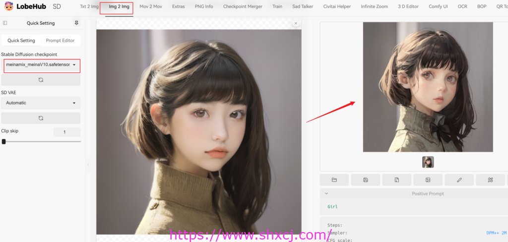2Img.ai的SD课程-3-3 用LoRA模型玩转画风 - 知乎