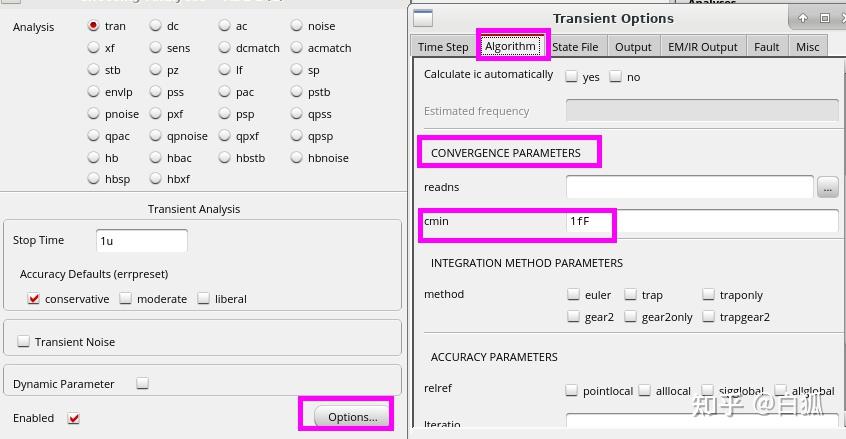 Cadence ADE不收敛解决方案 - 知乎