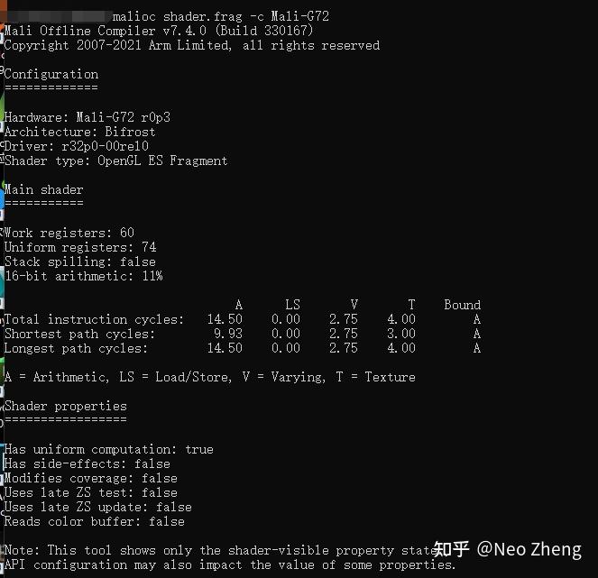 使用Mali Compiler对Unity Shader进行优化 - 知乎