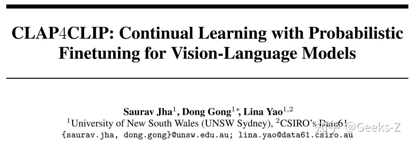 CLAP4CLIP | NeurIPS 2024 - 知乎