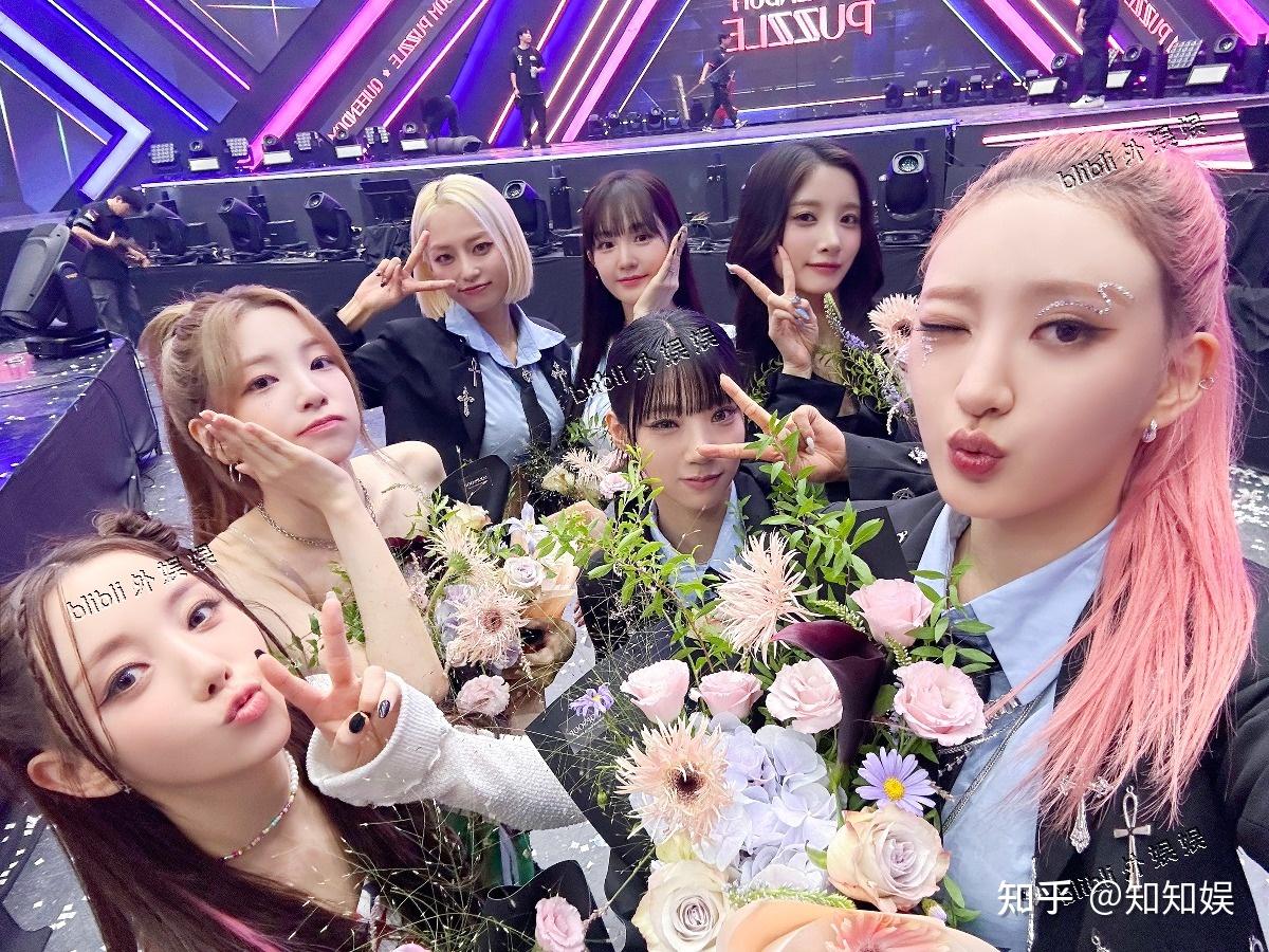 Queendom puzzle组合EL7Z U+P的第一张团体合照 - 知乎