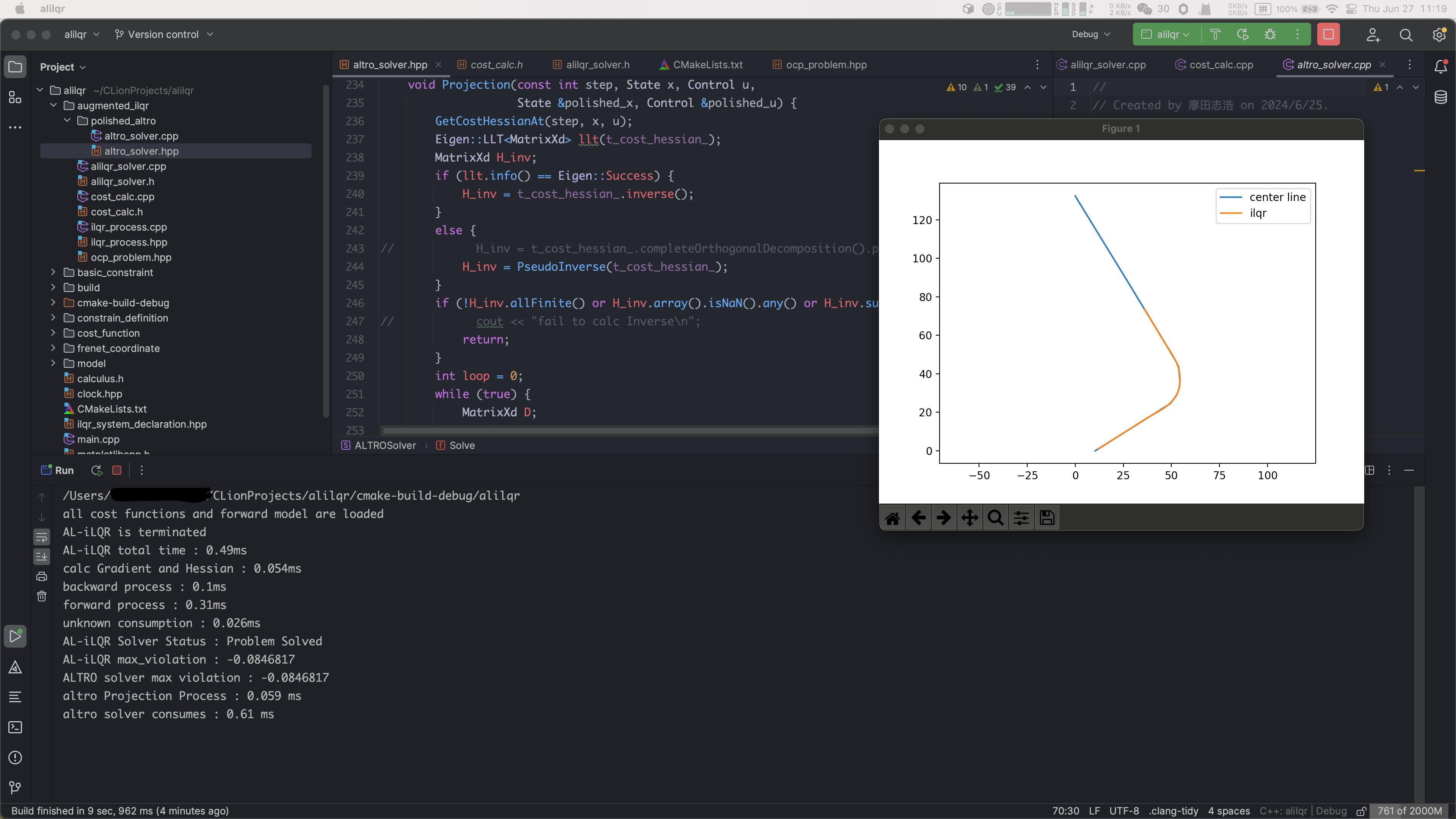 一种AL-iLQR的框架实现和应用 - 知乎