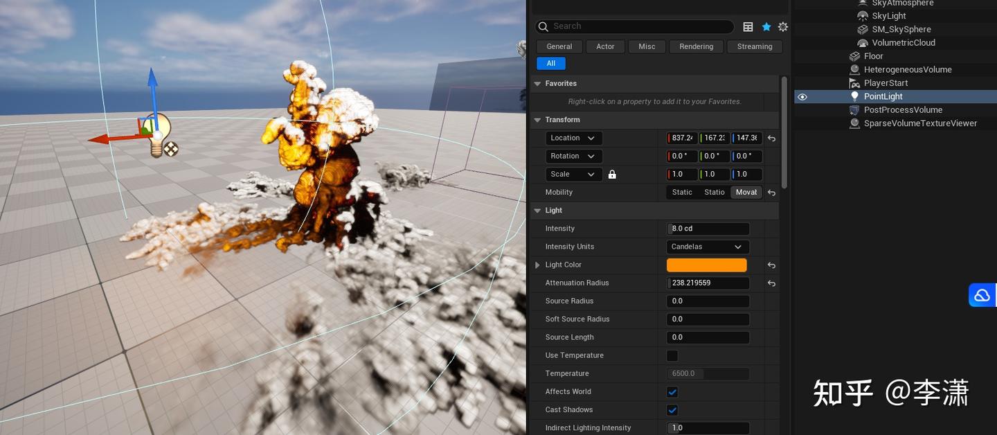 UE5怎么使用（导入）VDB特效，并在Sequence（时间线）上控制 - 知乎