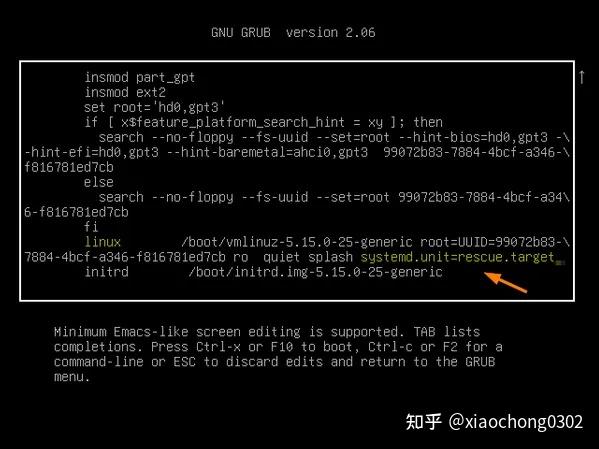 如何将 Ubuntu 22.04 引导到救援 / 紧急模式 ? - 知乎