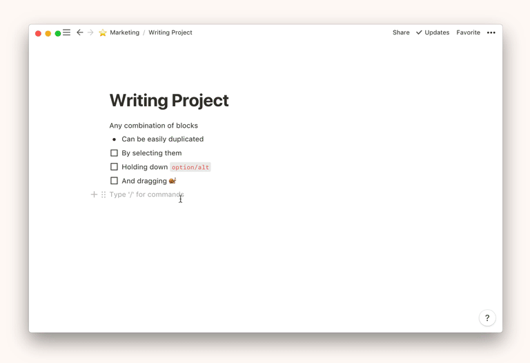 全面了解Notion快捷键和输入语法 - 知乎