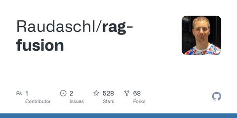 从0开始学RAG之RAG-Fusion - 知乎