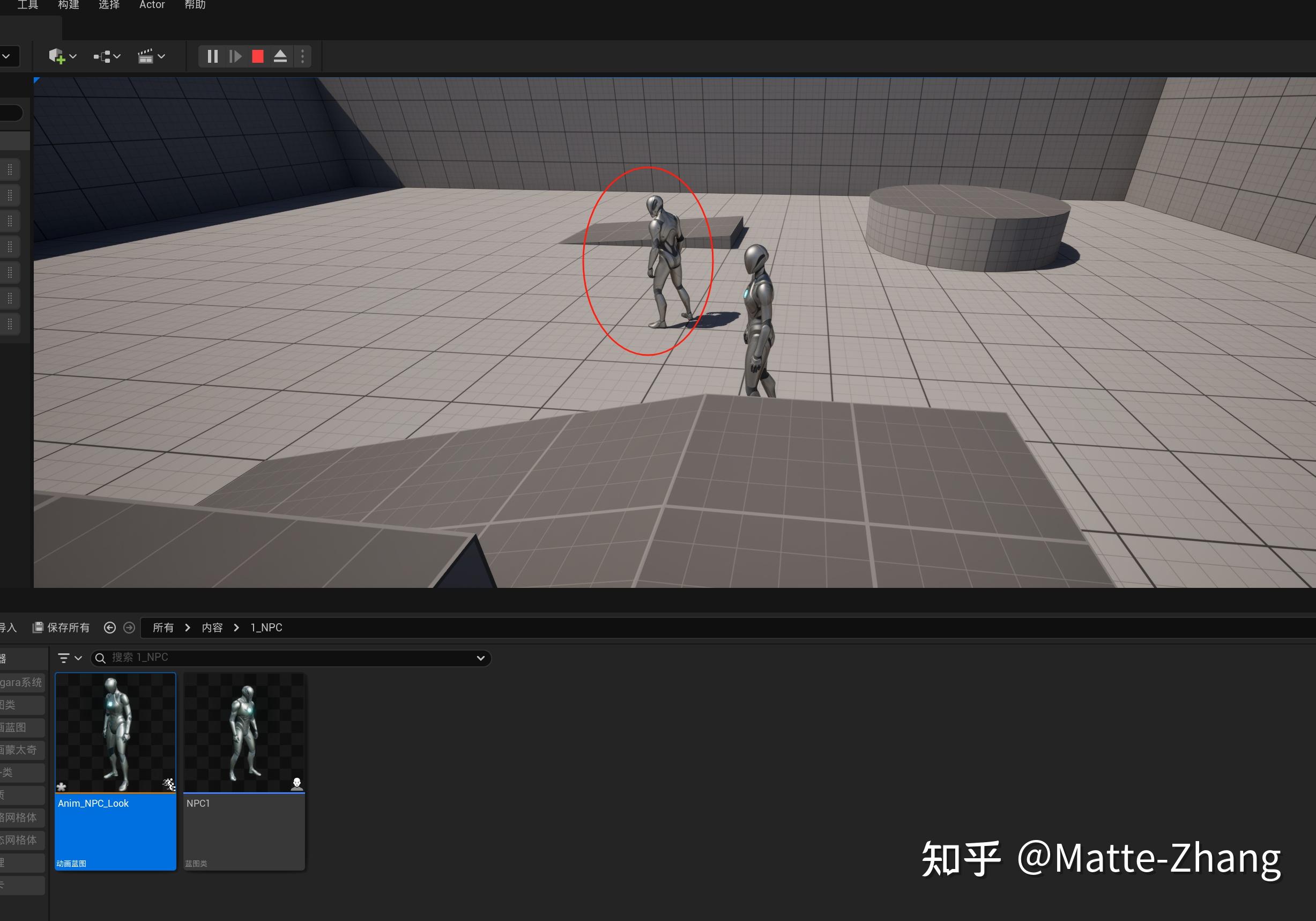 UE5.5Demo1》NPC跟随玩家转头效果 - 知乎