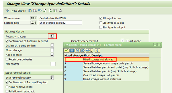 SAP WM高阶之Storage Type上架策略L下的Mixed Storage - 知乎