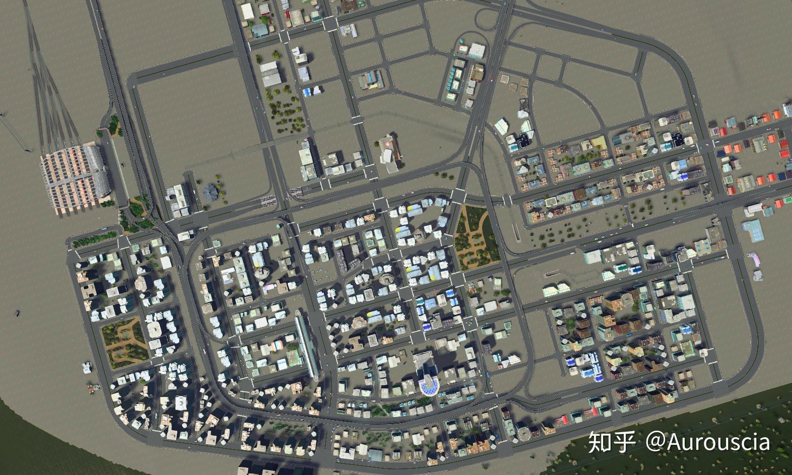 《城市:天际线》怎么布局比较好？ - 知乎