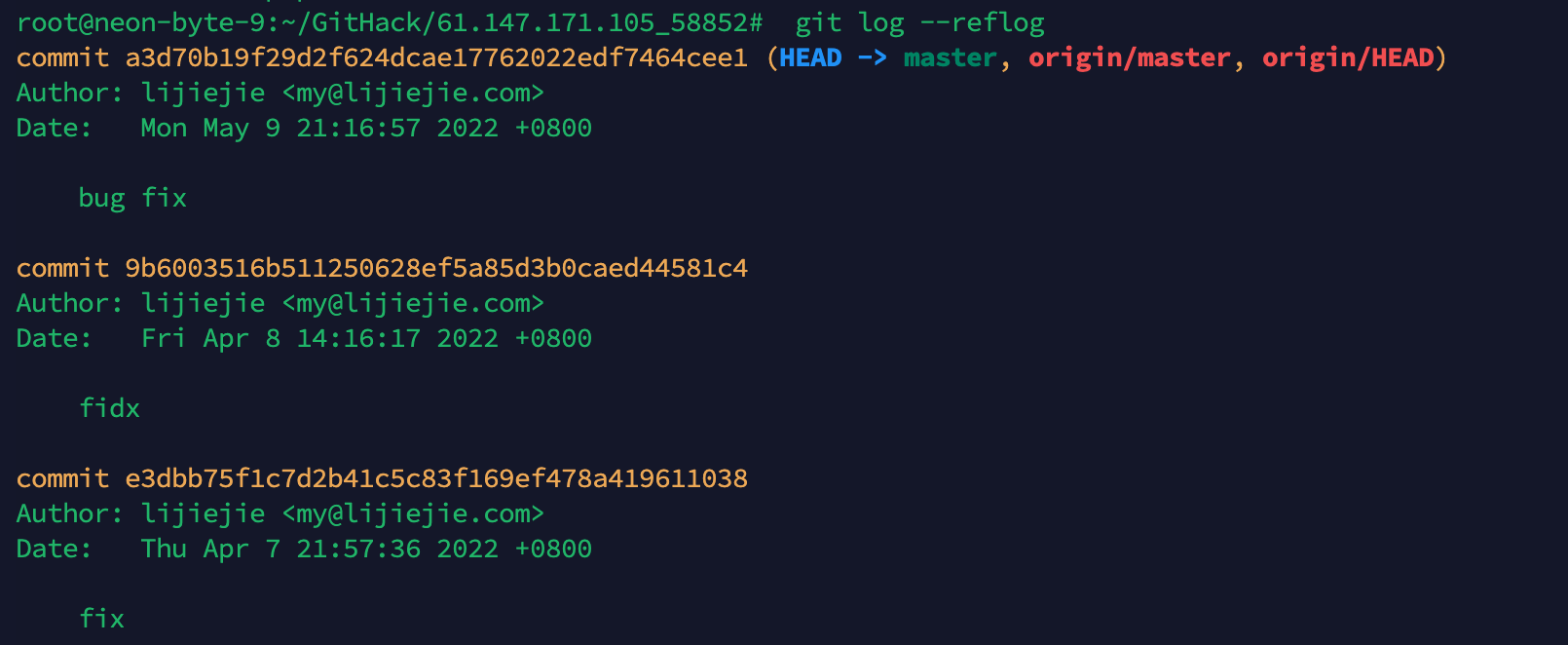 xctf-comment（Intruder，git恢复，SQL注入，Hex解码） - 知乎