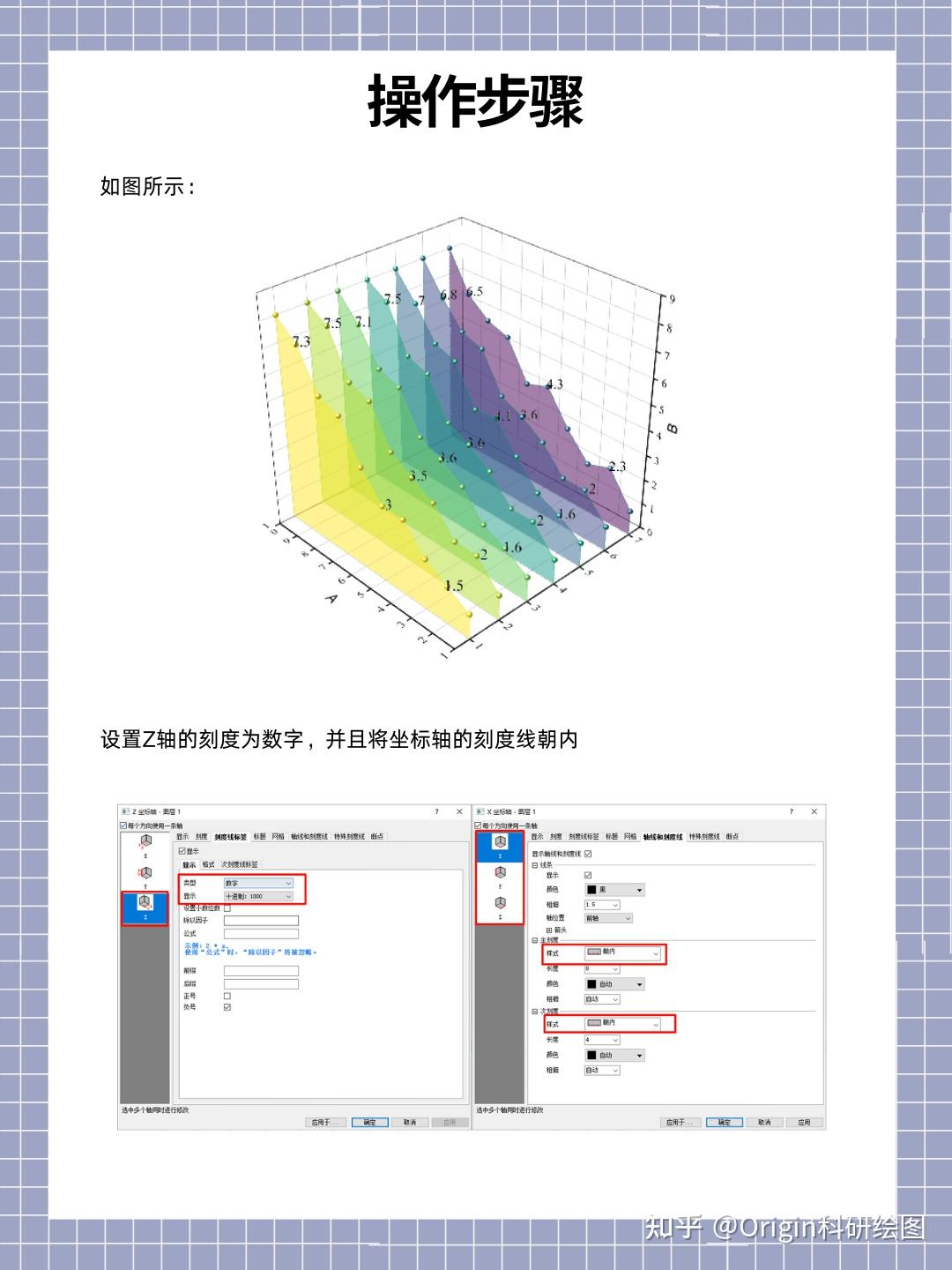 Origin科研绘图：3D墙形图 - 知乎