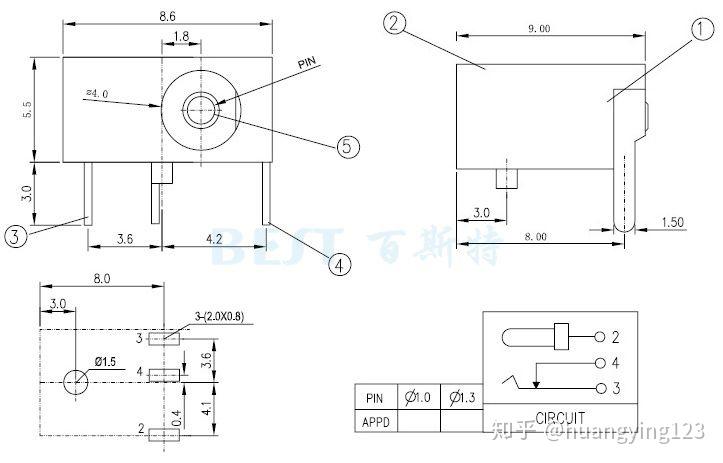 DC插座的规格分类以及型号选购 - 知乎