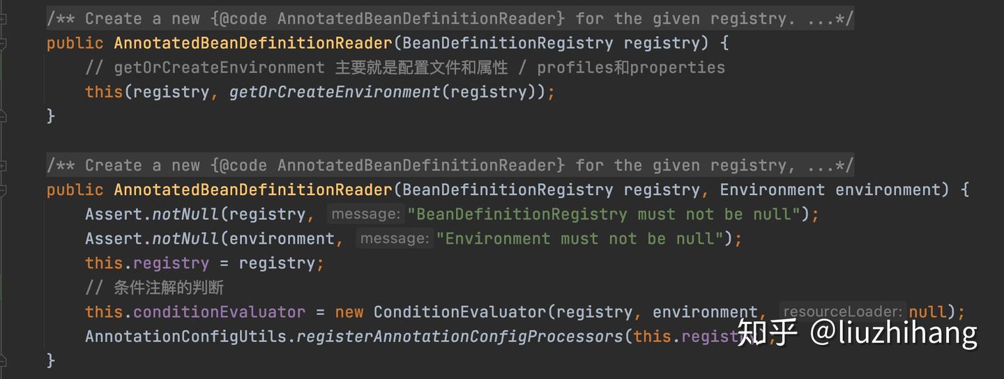 Spring 源码学习 06：AnnotatedBeanDefinitionReader - 知乎