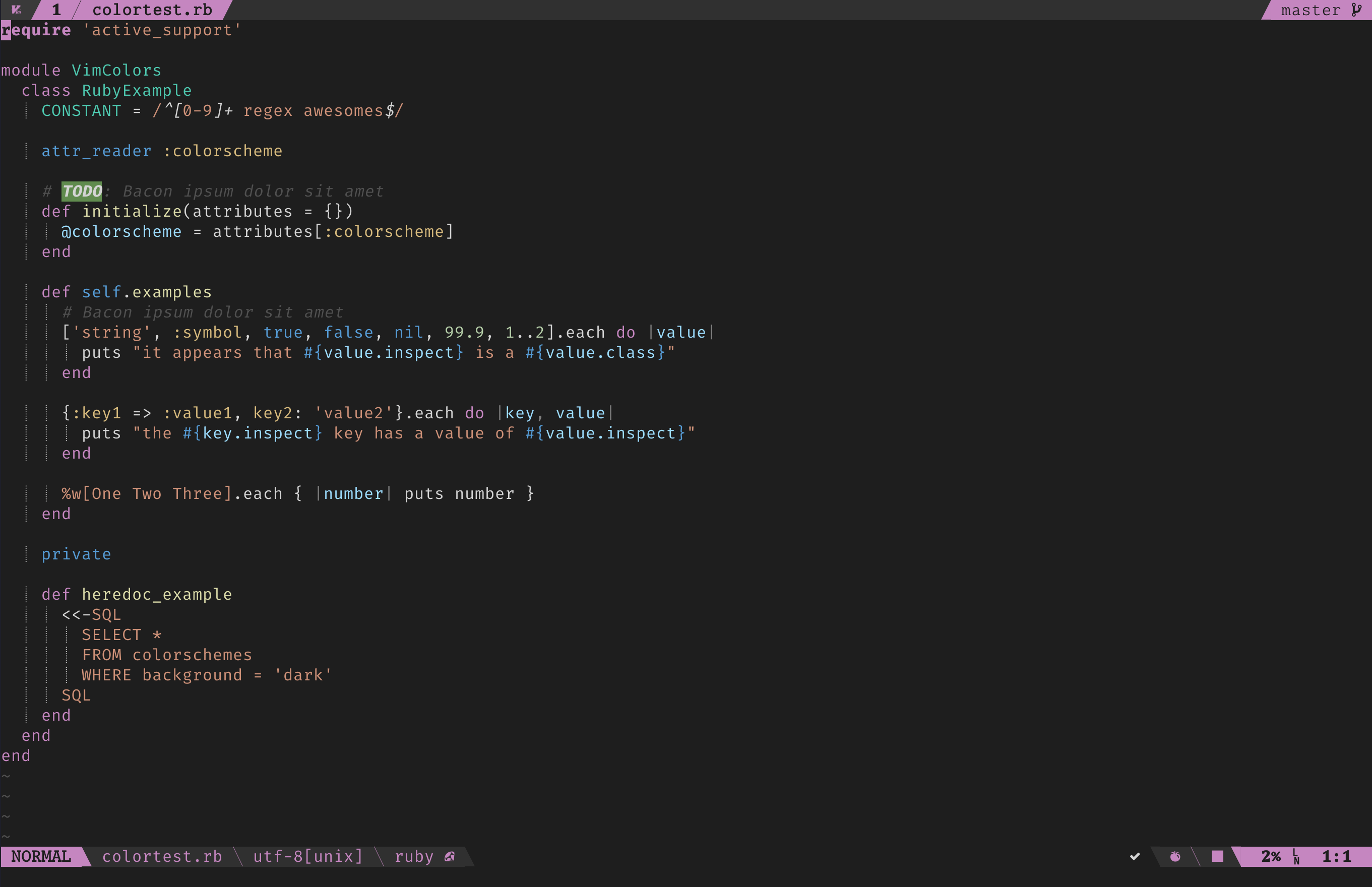 VIM 配色方案推荐 - 知乎