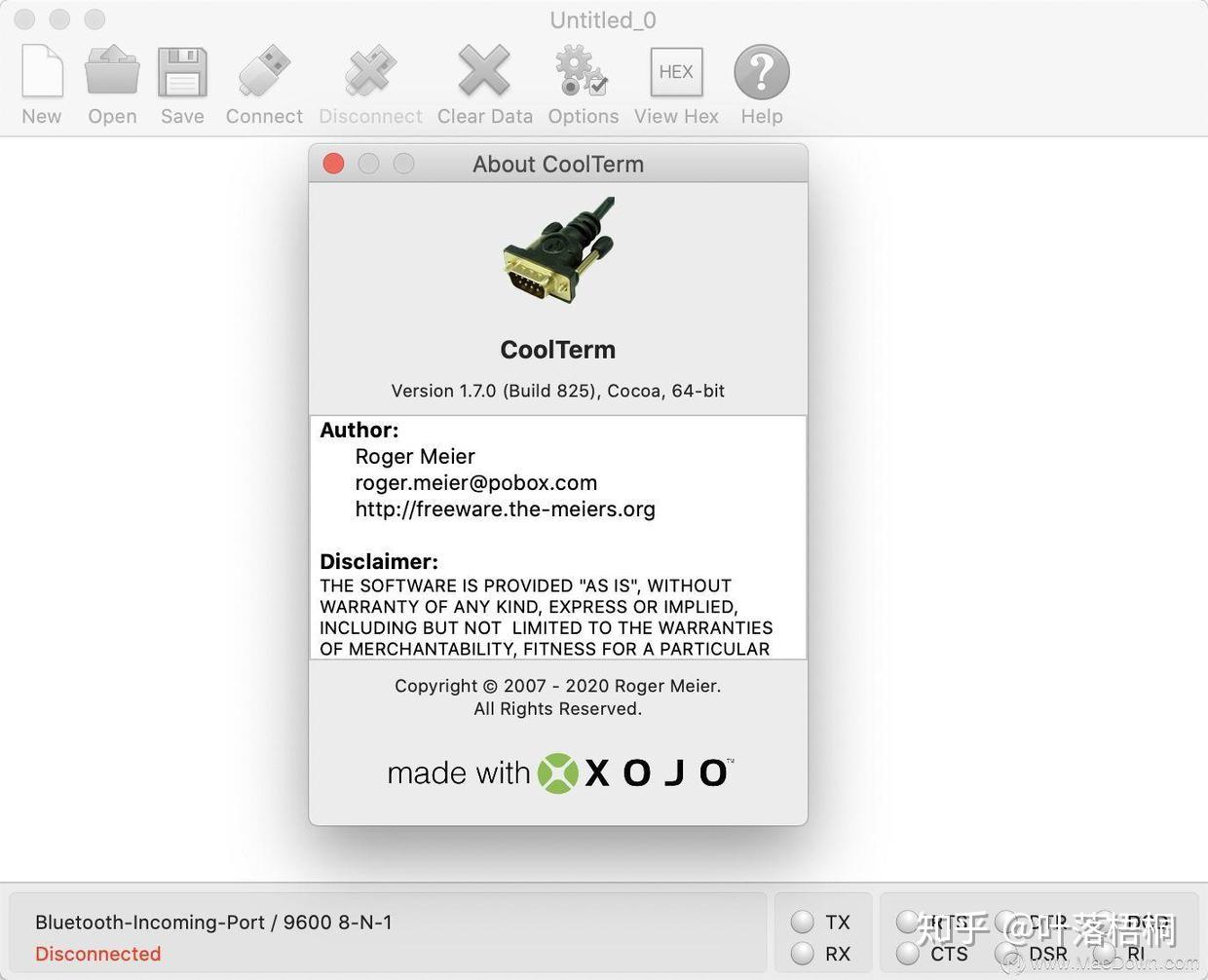 CoolTerm for mac(串口调试软件) - 知乎