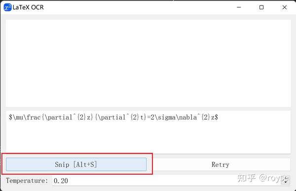 使用开源免费工具 LaTeX-OCR 识别数学公式 - 知乎