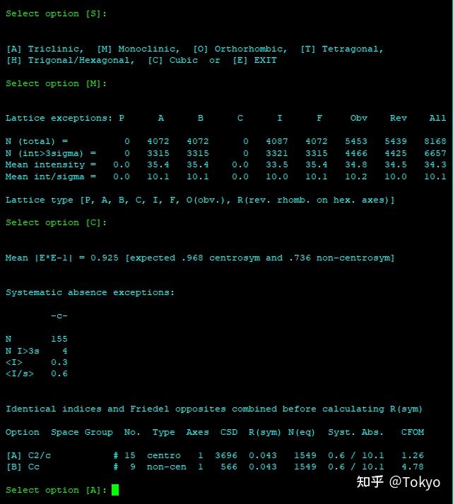 Olex2始终solving处理示例 - 知乎