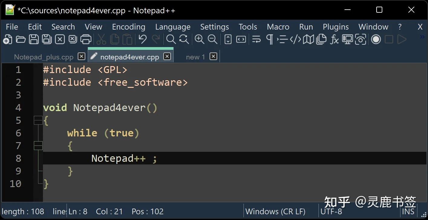 Notepad++最新版官方下载地址 - 知乎