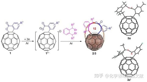 中科大王官武教授课题组：装饰提篮状分子的电合成：[60]富勒烯稠合12元大环内酯 - 知乎