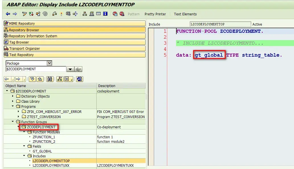 Global variable in ABAP function group - 知乎