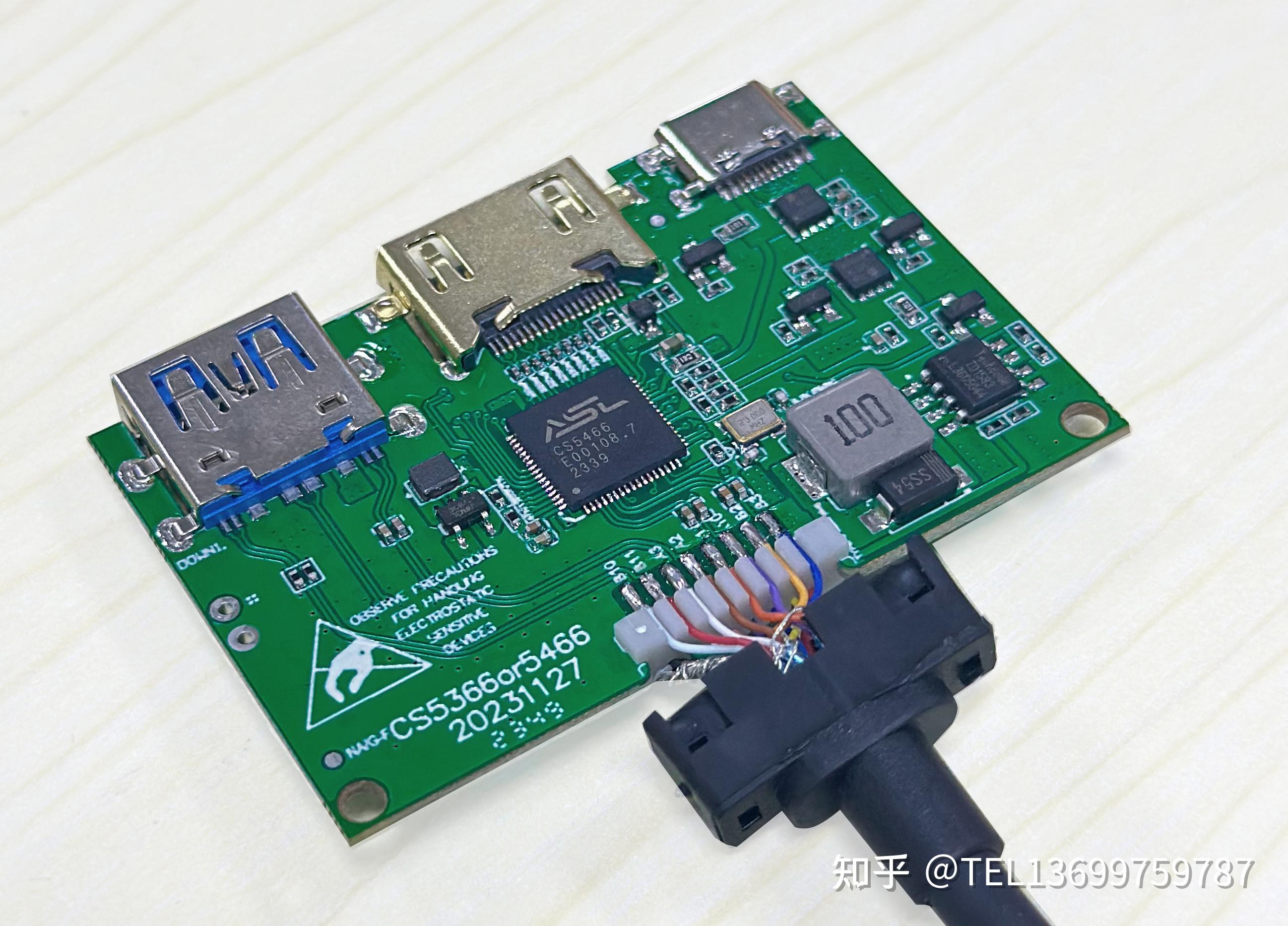 ASL集睿致远CS5466芯片：C转HDMI 4k144方案，switch游戏机底座方案 - 知乎