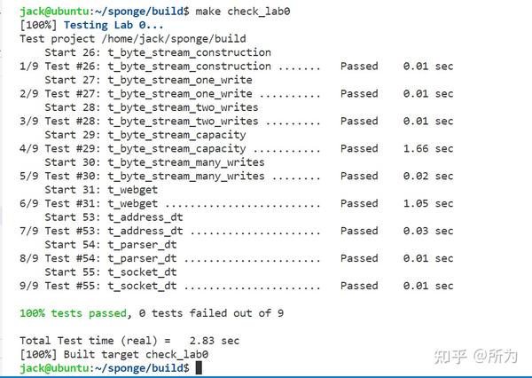 Lab0 networking warmup - 知乎