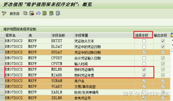 SAP中MB51清单格式配置 - 知乎