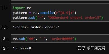 正则表达式-python：re.sub的用法 - 知乎