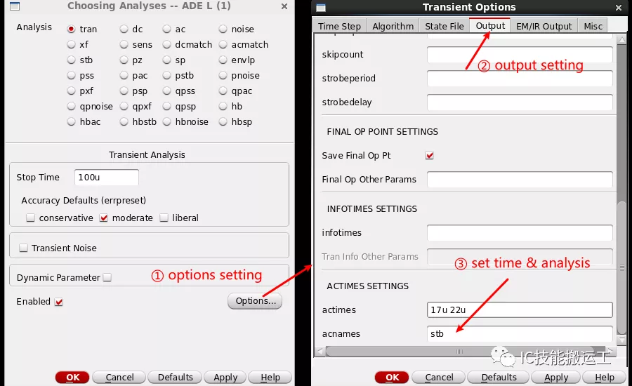 如何在tran仿真的过程中进行小信号相关的仿真？ - 知乎