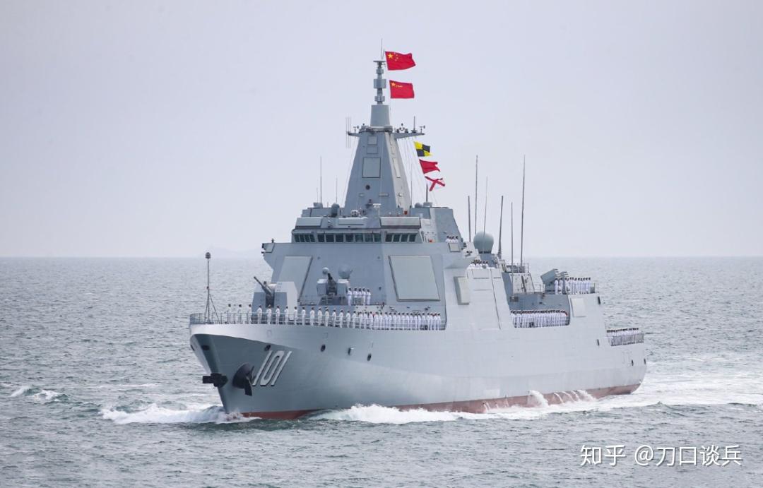 火力强悍！055舰3种武器震撼齐射，上万发炮弹数秒打光 - 知乎