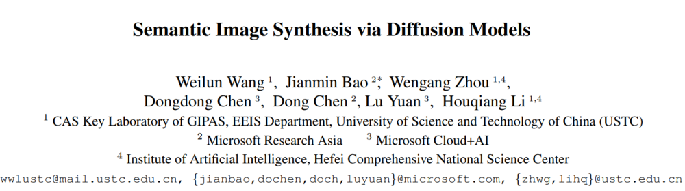 通过扩散模型进行语义图像合成（Semantic Image Synthesis via Diffusion Models） - 知乎