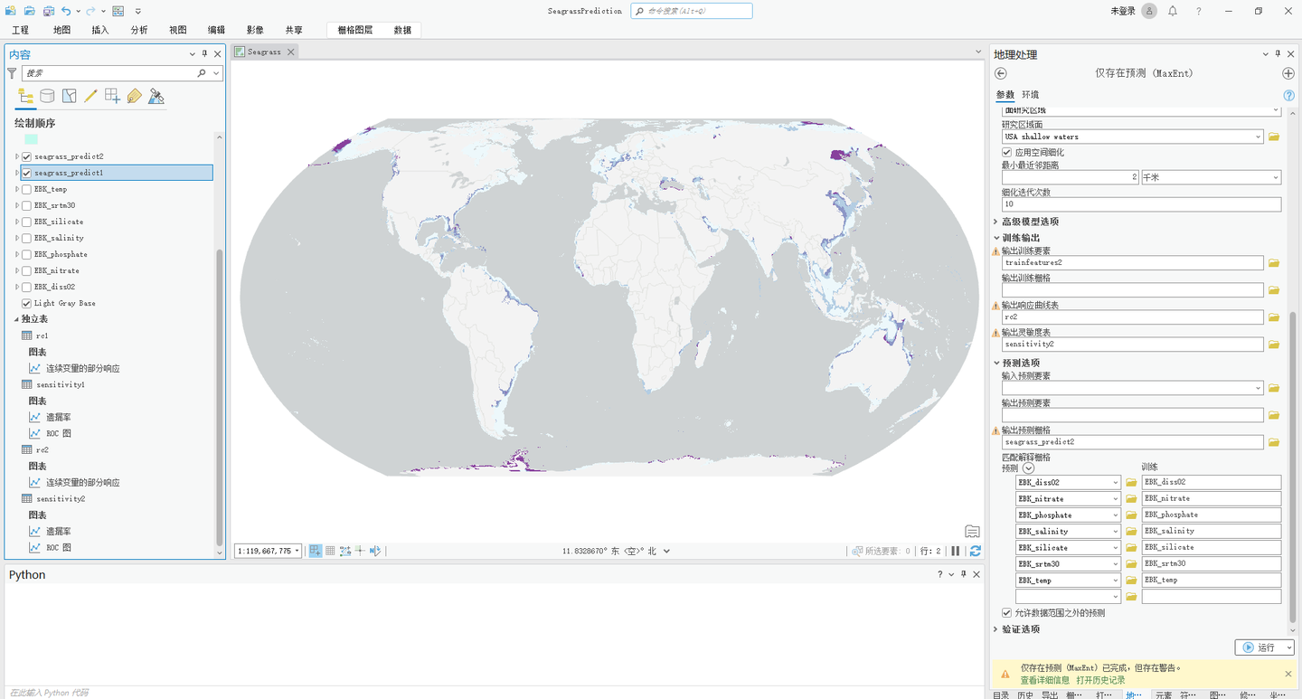 arcgis pro模拟物种适生区分析教程（Maxent最大熵模型） - 知乎