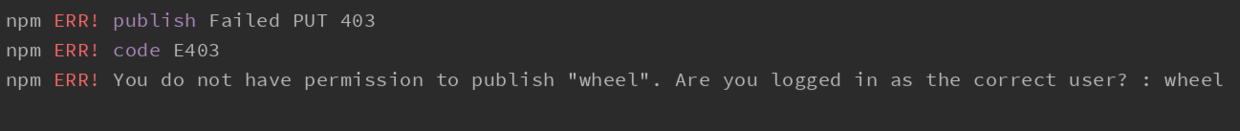 [解决]npm publish 403 - 知乎