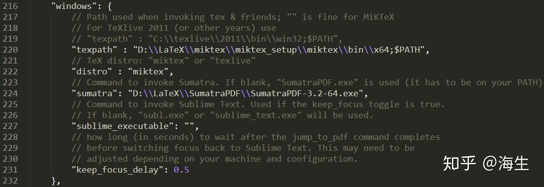在sublime text3上配置并使用LaTeX - 知乎
