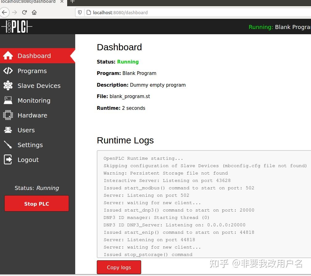 openplc 研究：runtime层编译及运行,SCADABR试运行 - 知乎