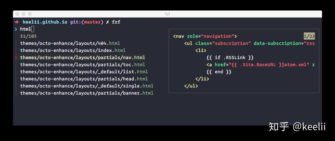 Fuzzy finder(fzf+vim) 使用全指南 - 知乎