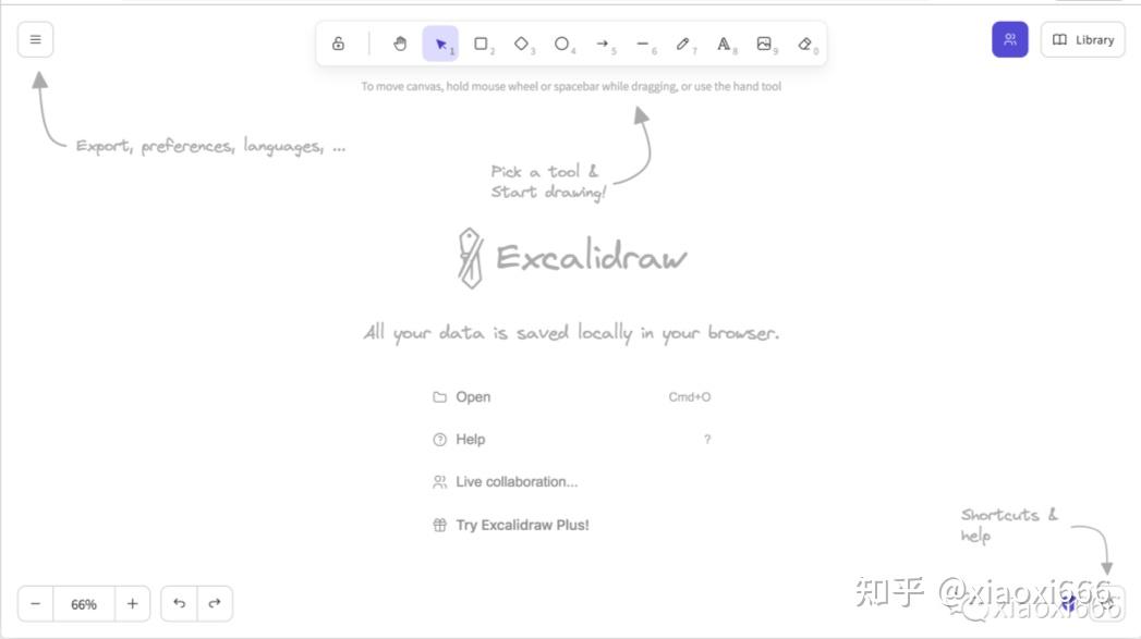 推荐一款画图工具：Excalidraw - 知乎