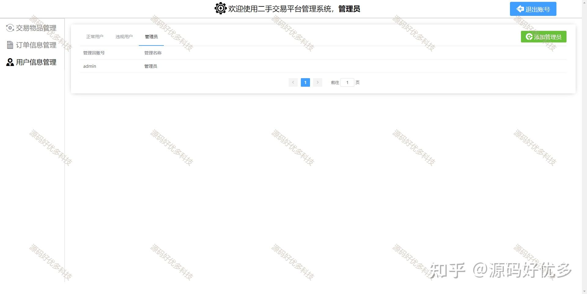 基于Java+SpringBoot+Vue前后端分离二手物品交易平台（源码+万字LW+PPT+部署教程） - 知乎