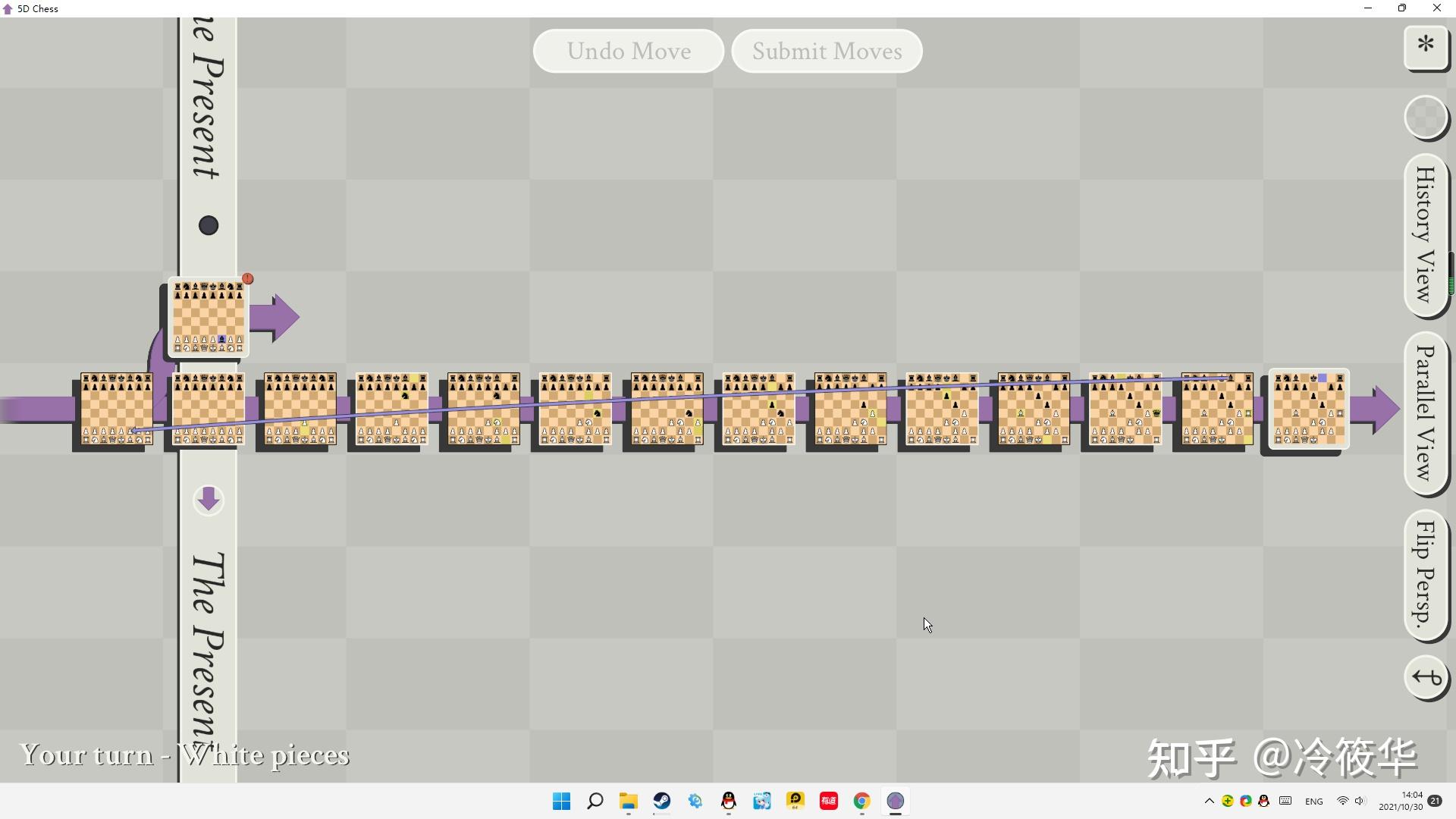 【5d chess】e3-Nf6-Nf3-Ng4开局详解 - 知乎