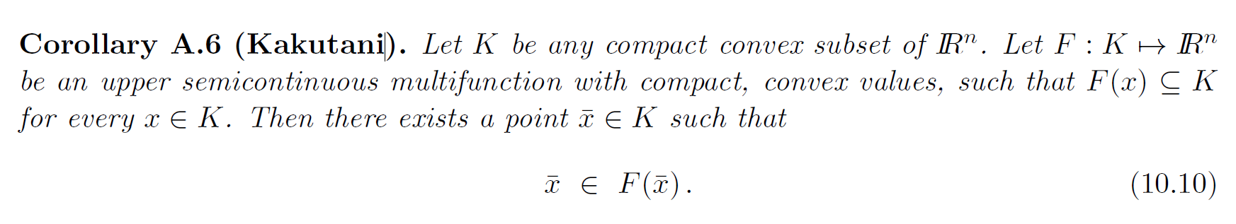 不动点定理（Fixed Points Theorem） - 知乎