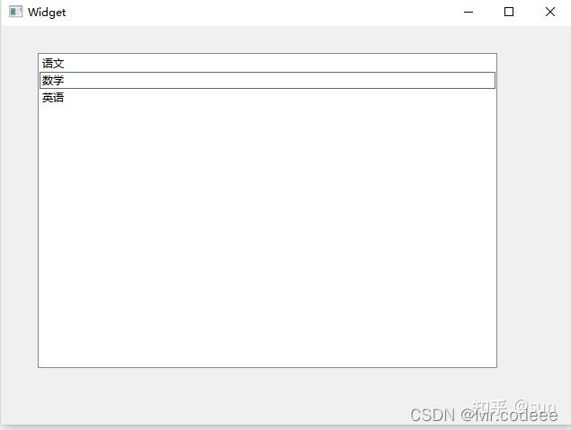 Qt QListView详解 - 知乎